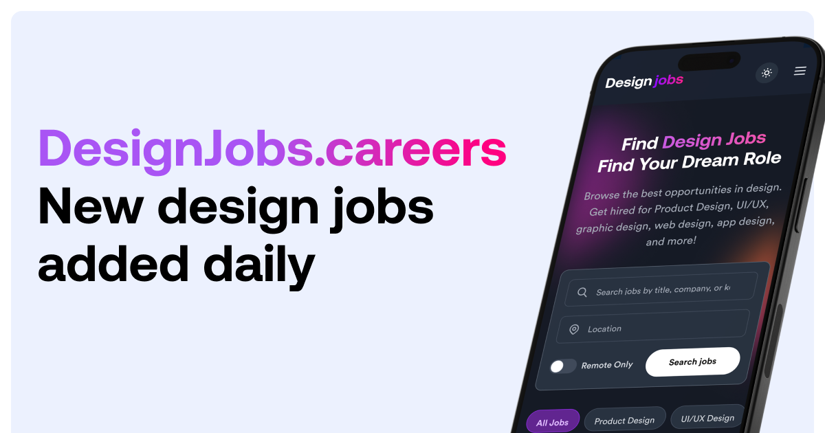 Design Jobs | Find UI/UX, Product Design & More | DesignJobs | Design Jobs